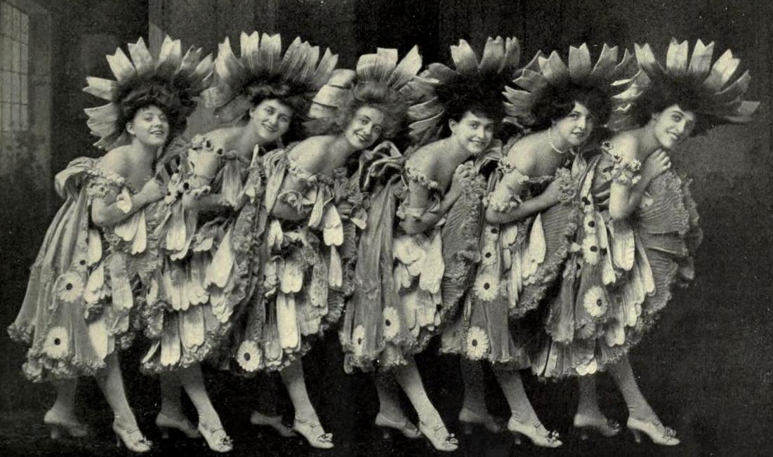 Chorus Line Clip Art